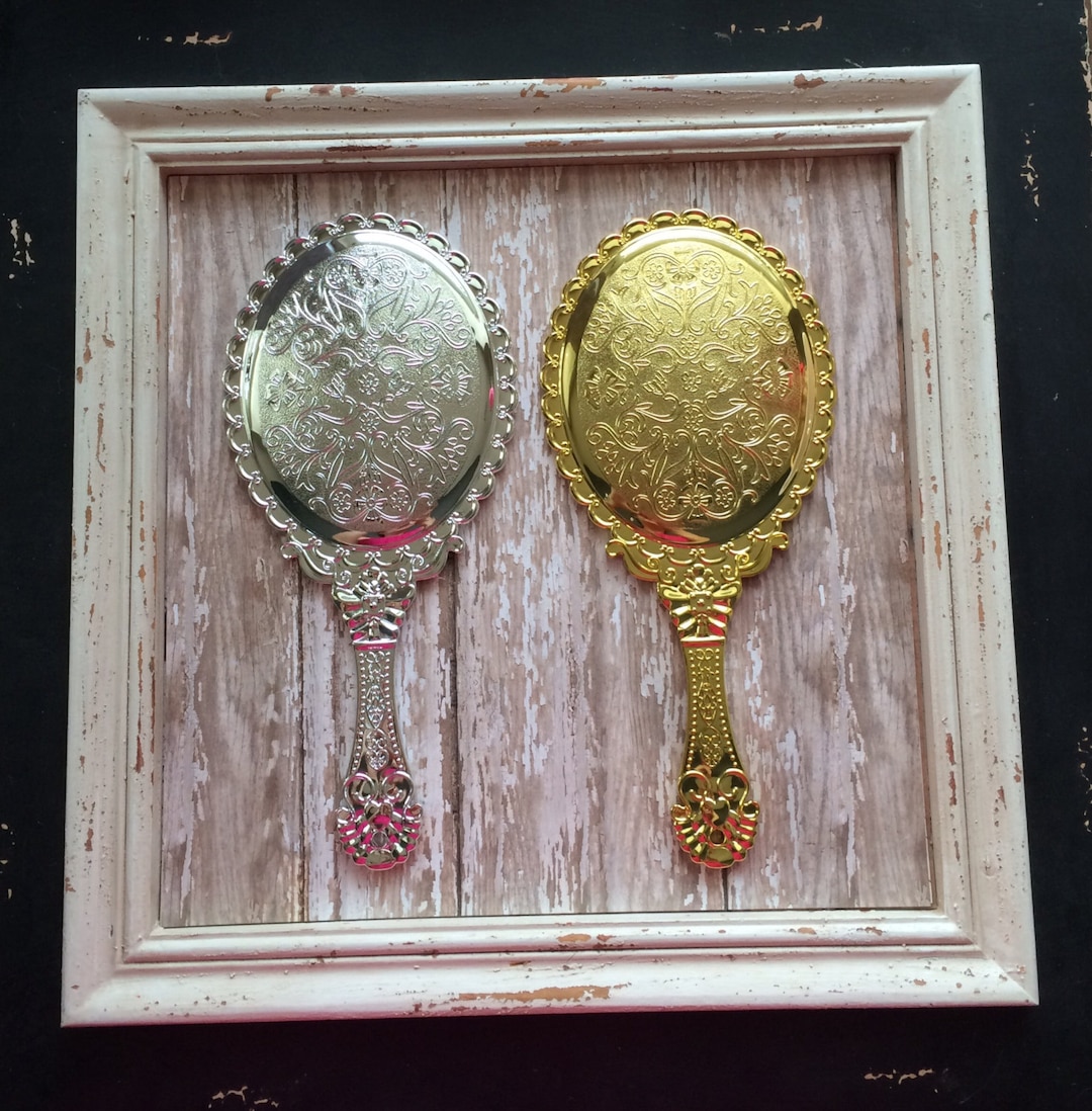 Plain Princess Mirrors - ONE DOZEN - Perfect Party Favor Undecorated ...