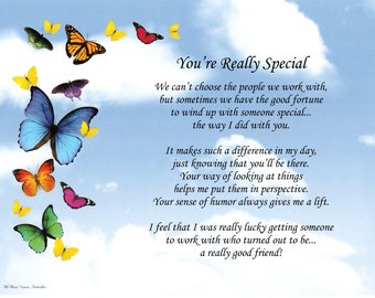 Butterfly poem | Etsy