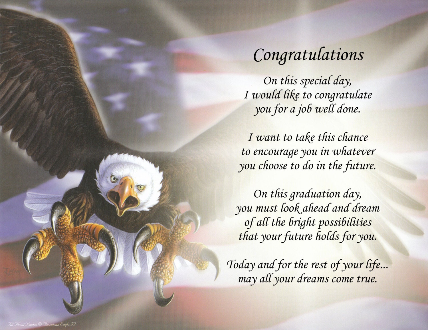 Graduation Poem Congratulations Poem - Etsy