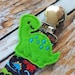 Baby Pacifier Clip - Dinosaurs on Black, Boy Girl (feltie Option) - Etsy