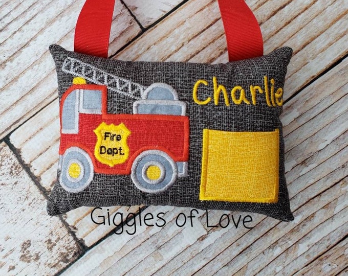 First Responders Tooth Fairy Pillow | Police, Fire and Ambulance ...