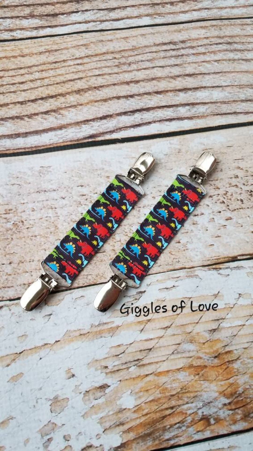 Pair of Mitten Clips - Double Sided - Boy Infant Toddler Child Winter ...