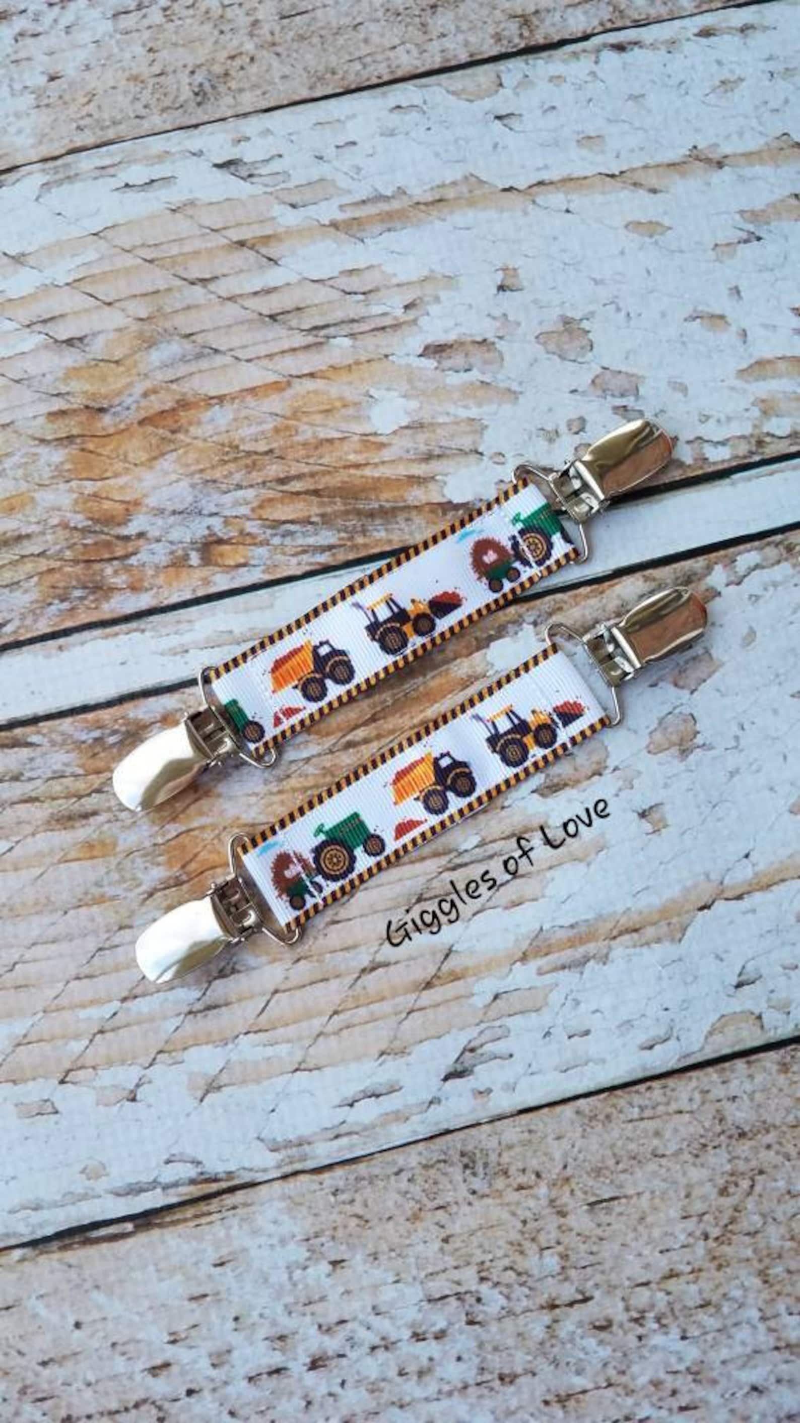 Pair of Mitten Clips Double Sided Boy Infant Toddler Child - Etsy