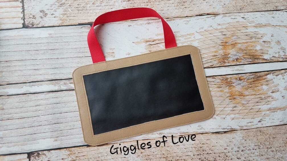 Pretend Play Teacher School Set (full Set) - Embroidery Handmade Child ...