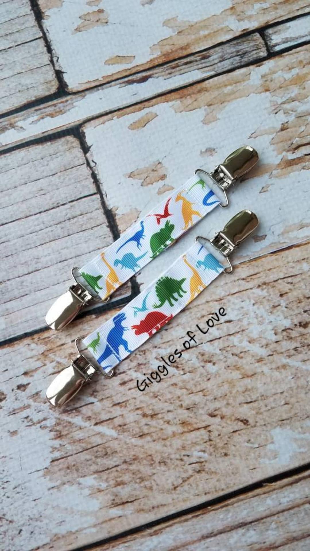 Pair of Mitten Clips - Double Sided - Boy Girl Infant Toddler Child ...