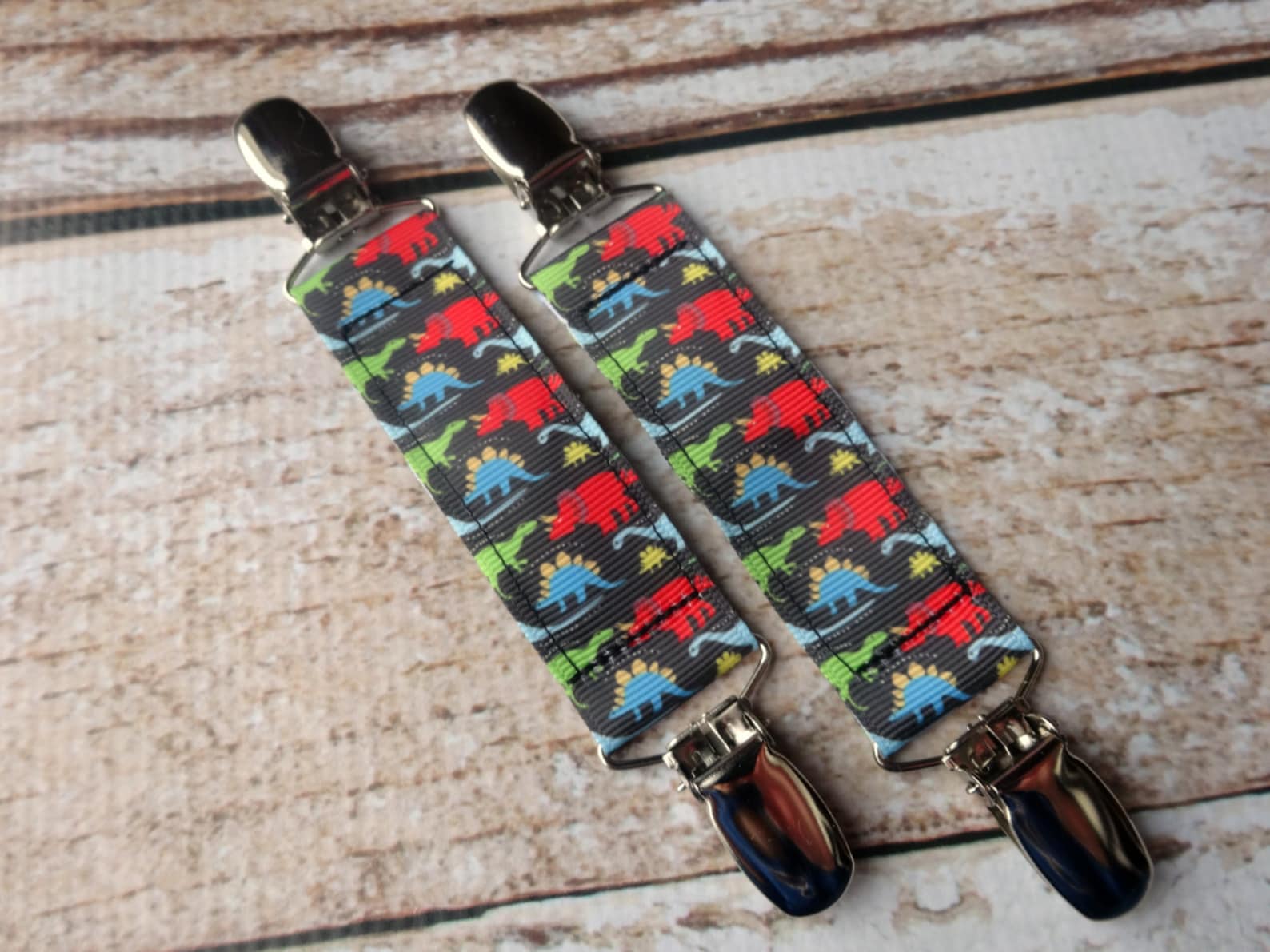 Pair of Mitten Clips Double Sided Boy Infant Toddler Child - Etsy