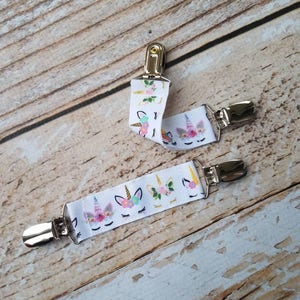 Pair of Mitten Clips - Double Sided - Girl Infant Toddler Child Winter ...