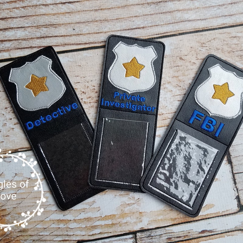 Fbi Detective Badge - Etsy