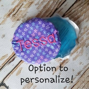 Child Ice Pack (purple Pink Mini Mermaids)- Injury Ice Pack, Reusable ...