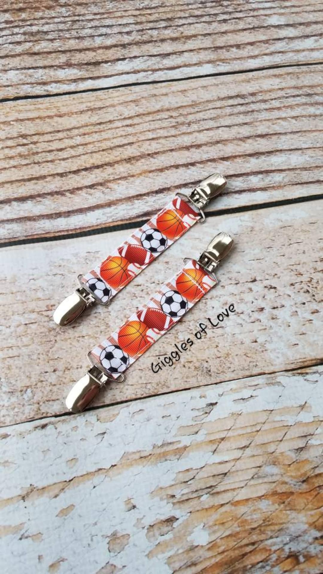 Pair of Mitten Clips - Sports - Etsy