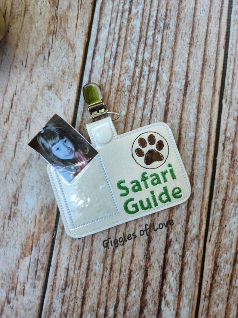 Pretend Play Safari Guide Badge Handmade Child Gift - Etsy