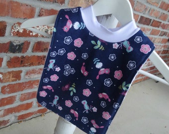 Infant or Toddler Pull Over Bib flannel and Terry Cloth | Etsy