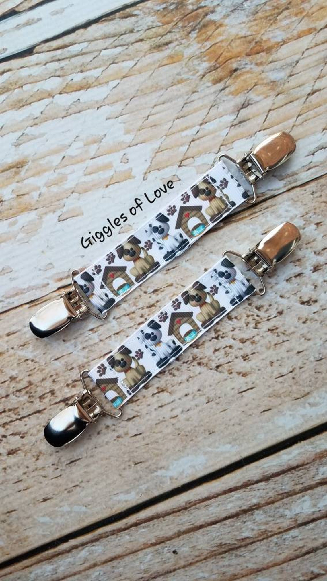 Pair of Mitten Clips Double Sided Boy Girl Infant Toddler | Etsy