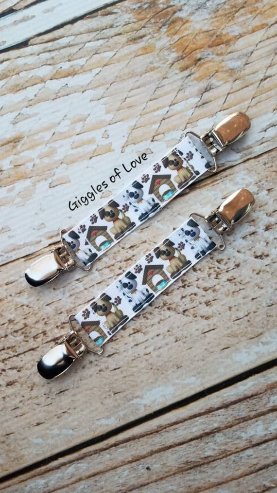 Pair of Mitten Clips Double Sided Boy Girl Infant Toddler | Etsy