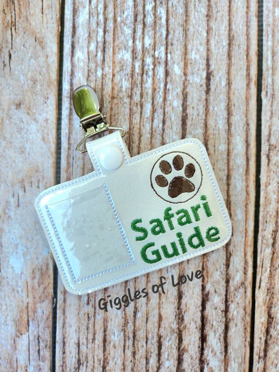Pretend Play Safari Guide Badge Handmade Child Gift - Etsy