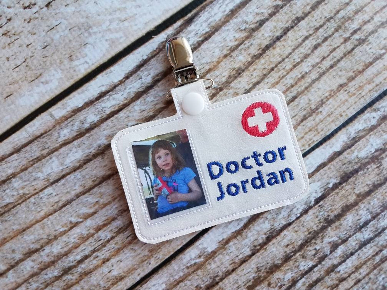 Personalized Pretend Play Doctor Badge Handmade Child Gift Doctor ...