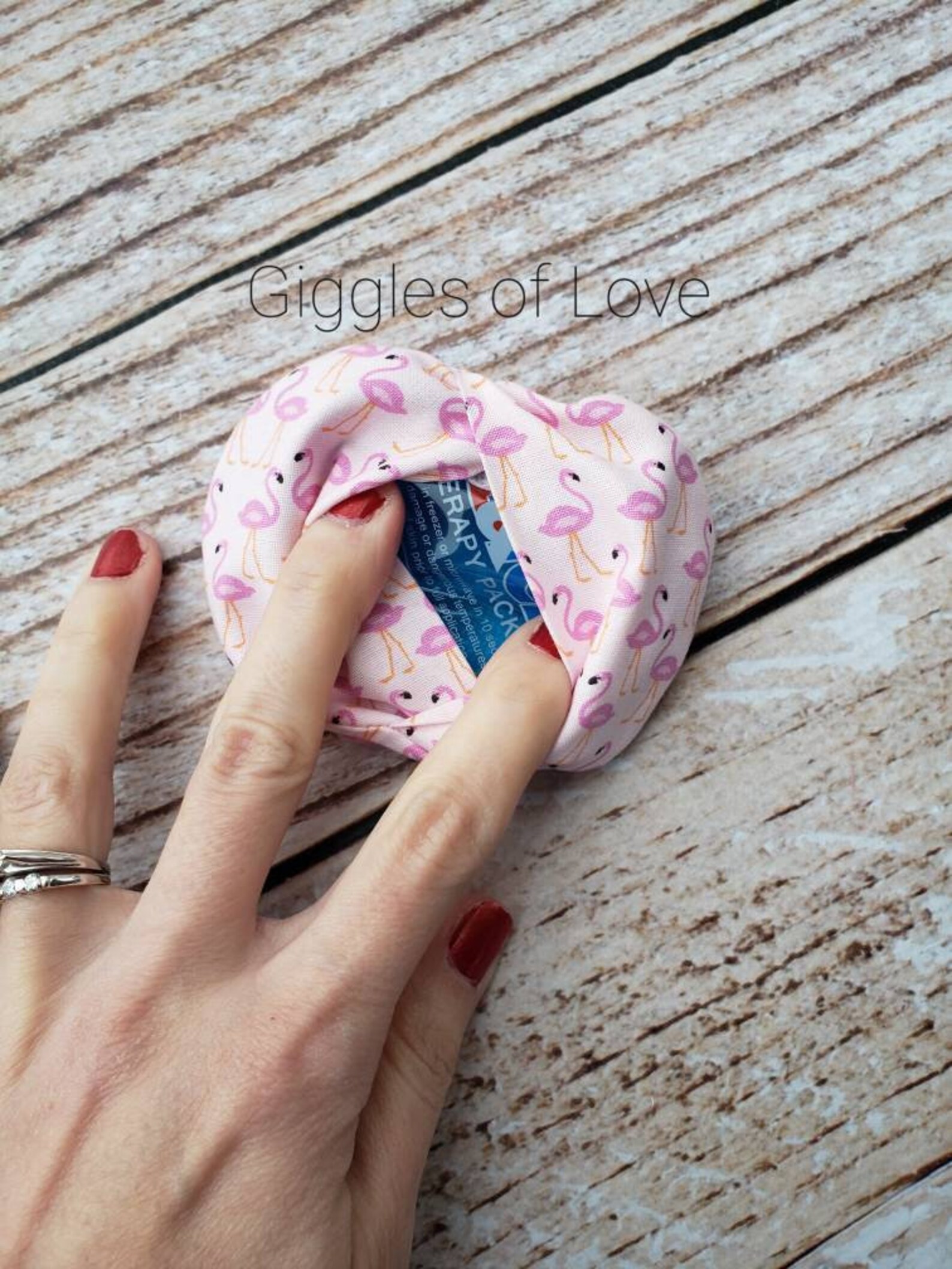 Child Ice Pack (reusable, Washable Cover) - Flamingos - Etsy