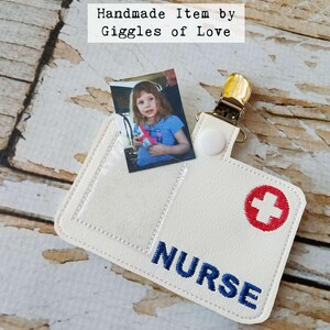 Pretend Play Nurse Set - Embroidery Handmade Child Gift - Doctor Nurse ...