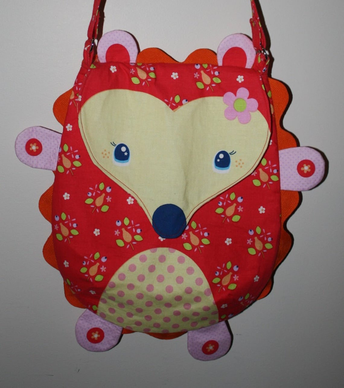Flower the Hedgehog Bag - Etsy