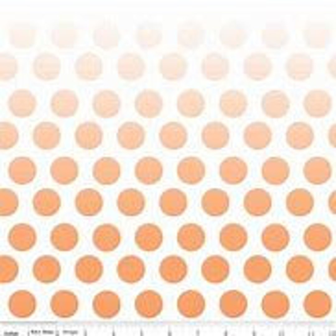 Orange Ombre Dots for the Basics Range for Riley Blake Designs - Etsy