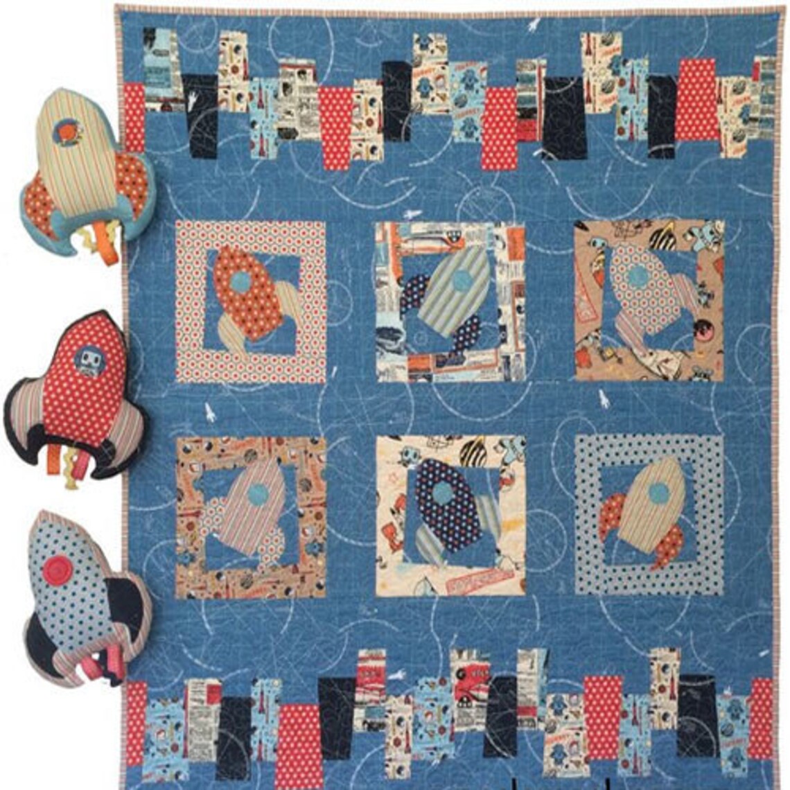 Blast Off quilt Kit | Etsy