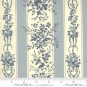 French General jardin De Fleurs by Moda Blue Fat Quarter Set - Etsy