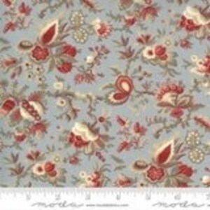 French General jardin De Fleurs by Moda Blue Fat Quarter Set - Etsy