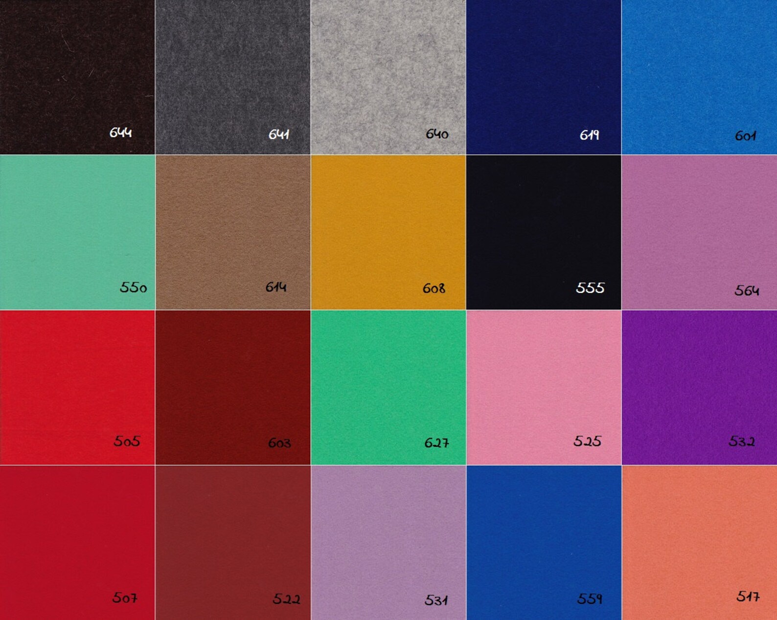 100% Pure New Wool Felt - Etsy