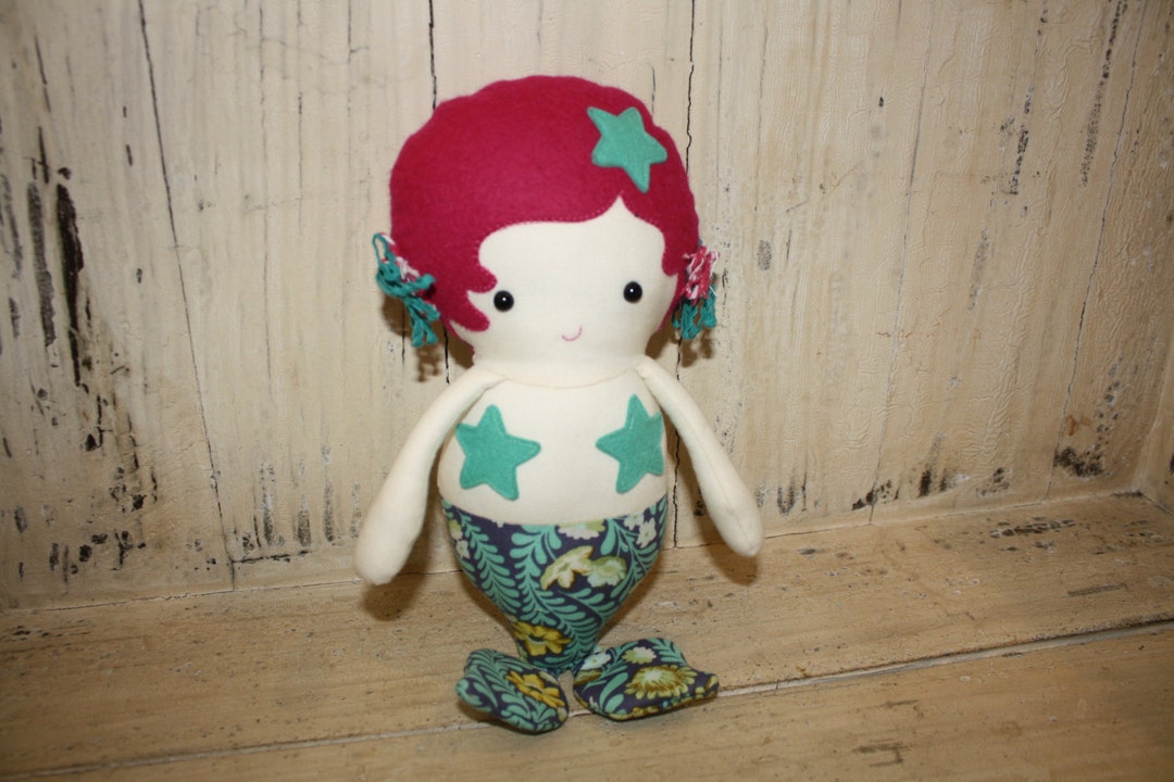 Mermaid Soft Toy - Etsy