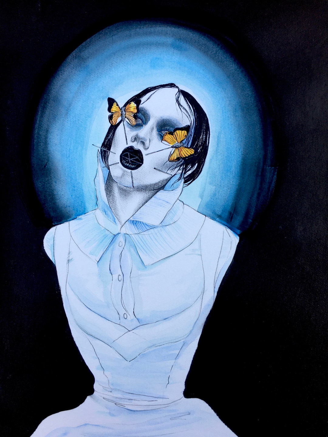 Vander Von Odd Original Painting - Etsy