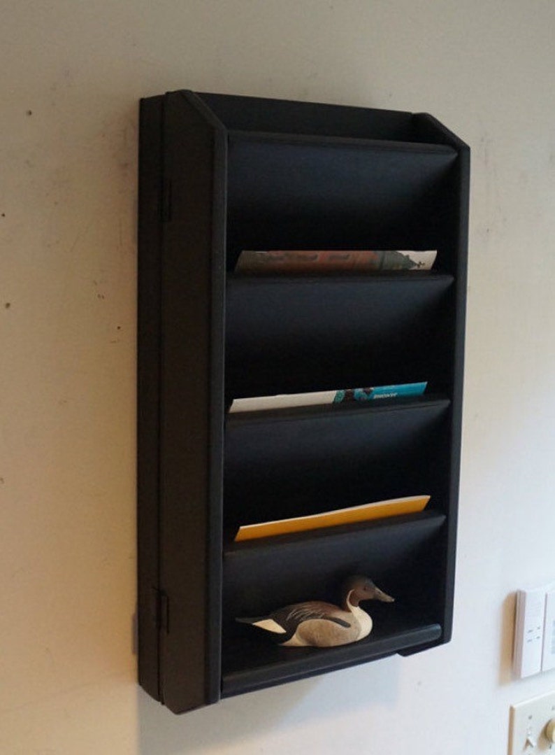 4 Pocket 24 H Hidden Key Box & Mail Organizer - Etsy