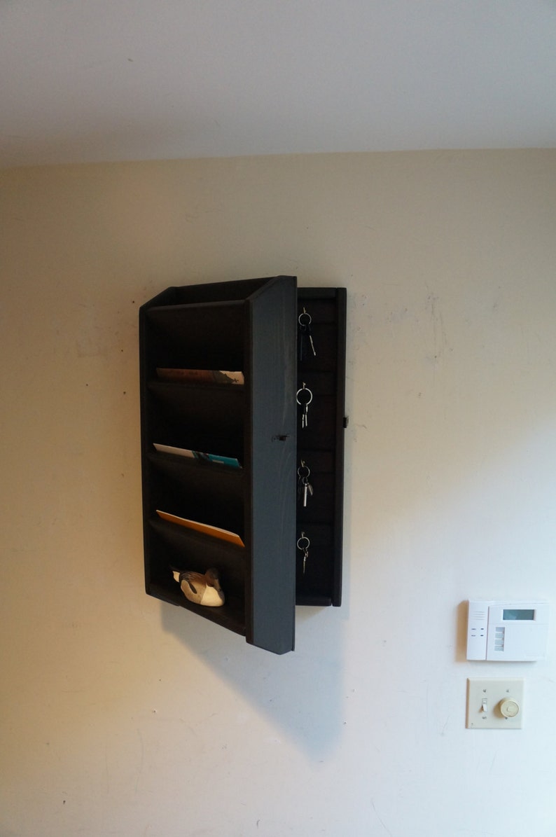 4 Pocket 24 H Hidden Key Box & Mail Organizer - Etsy