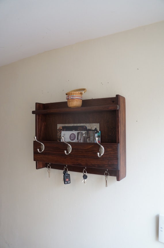 Custom Request Solid Panel Mail Organizer & Coat Rack | Etsy