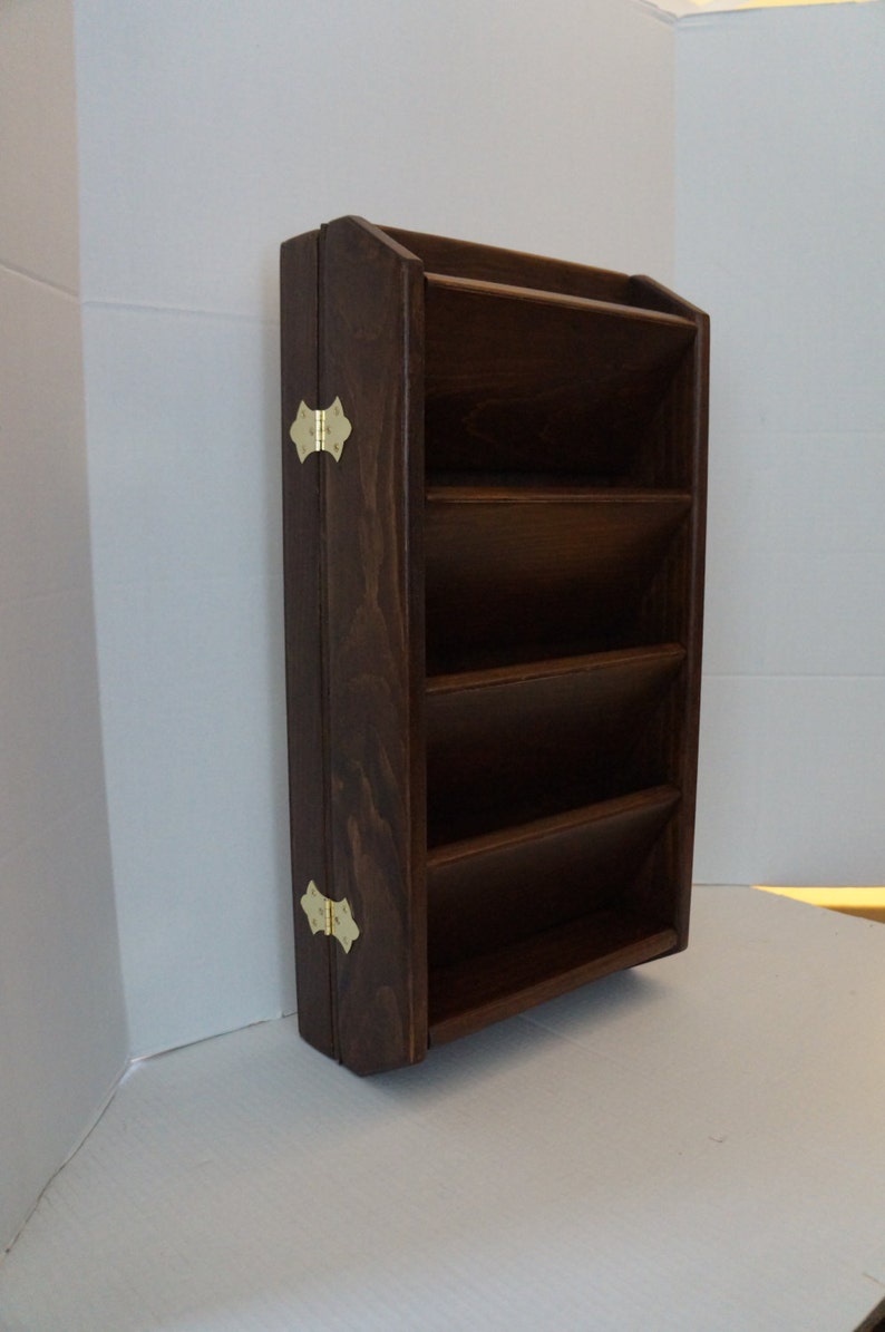 Custom 4 pocket 2 Shelves Hidden Key Box & Mail Organizer | Etsy