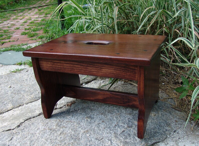 Handcrafted Heavy Duty Step Stool 10 Extra Tall | Etsy