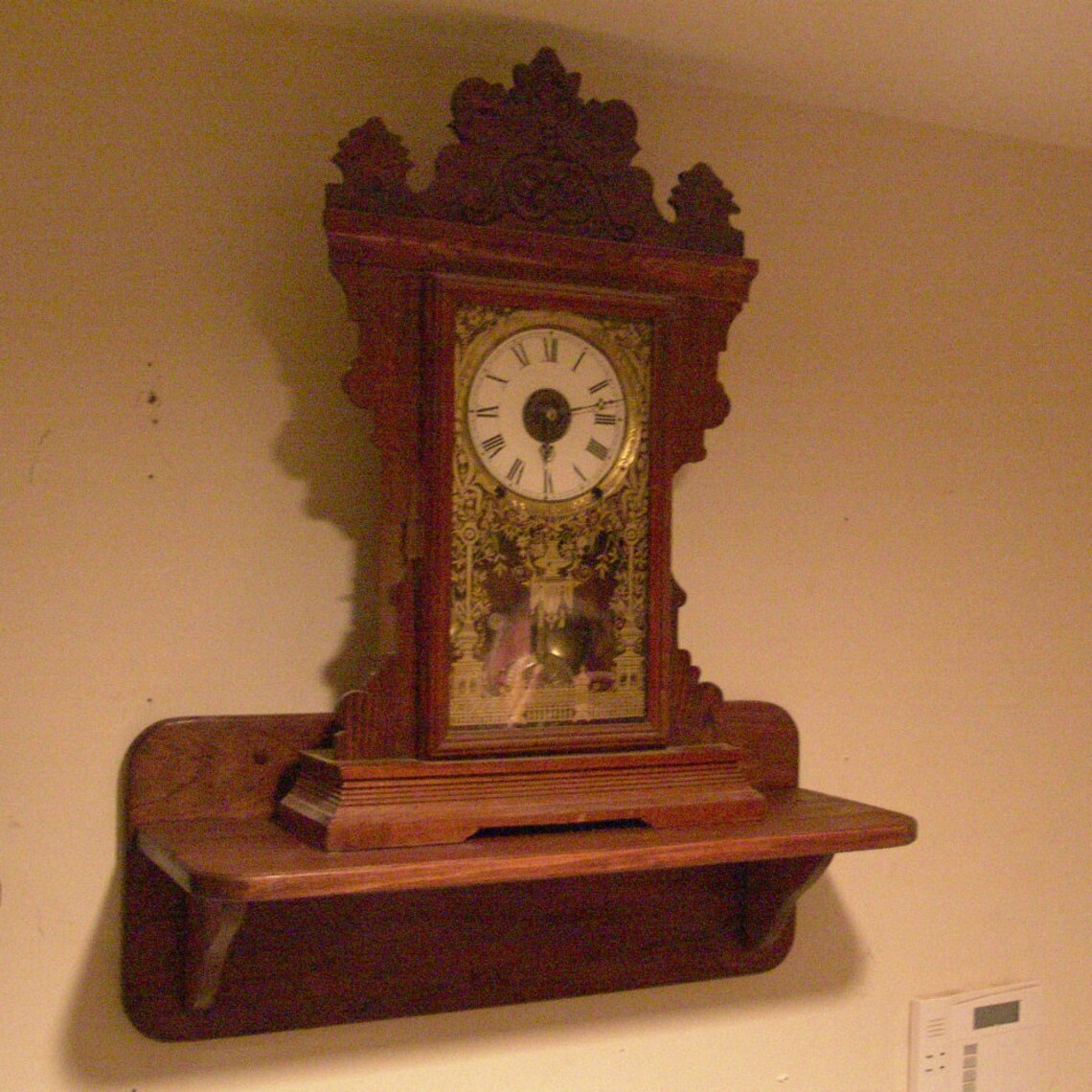 24 Handcrafted Wooden Clock Shelf 8 Deep Display | Etsy