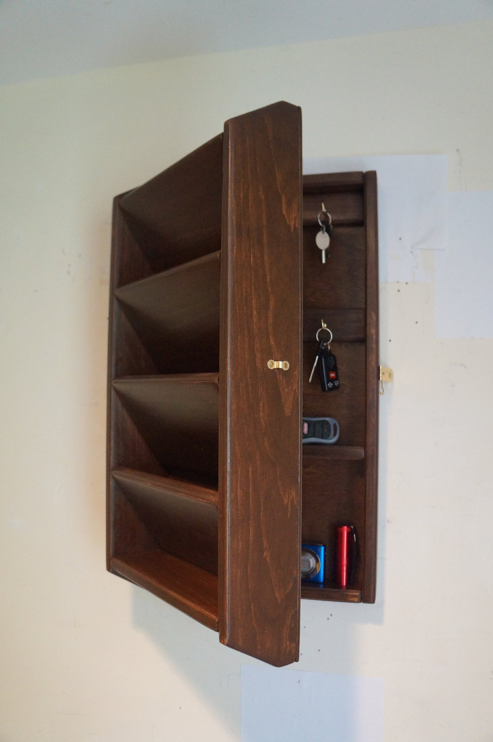 4 Pocket 24 H Hidden Key Box & Mail Organizer | Etsy