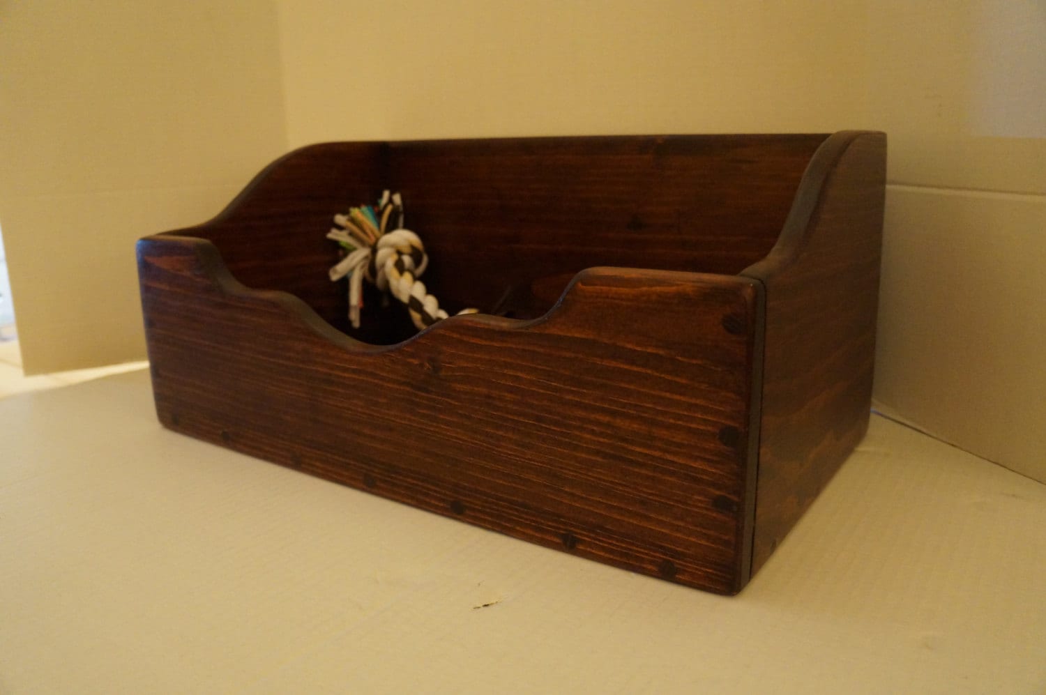 Handcrafted Heavy Duty Dog Toy Box 20 long Cat Bin | Etsy