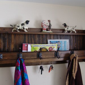 40 Handcrafted Wooden Rustic Wall Mount Mail & Key Organizer - Etsy