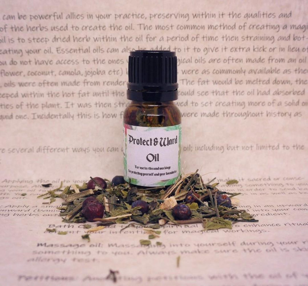 Protect & Ward Protection Oil 10ml Witchcraft/wicca/hoodoo - Etsy