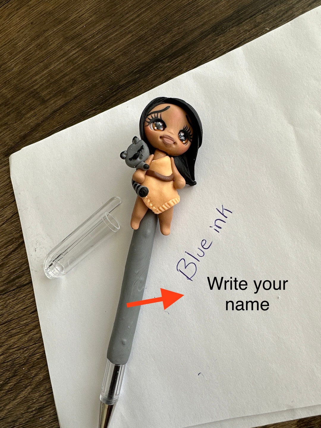 Indian Pen / Pen / 3D Porcelain / Porcelain Pen - Etsy