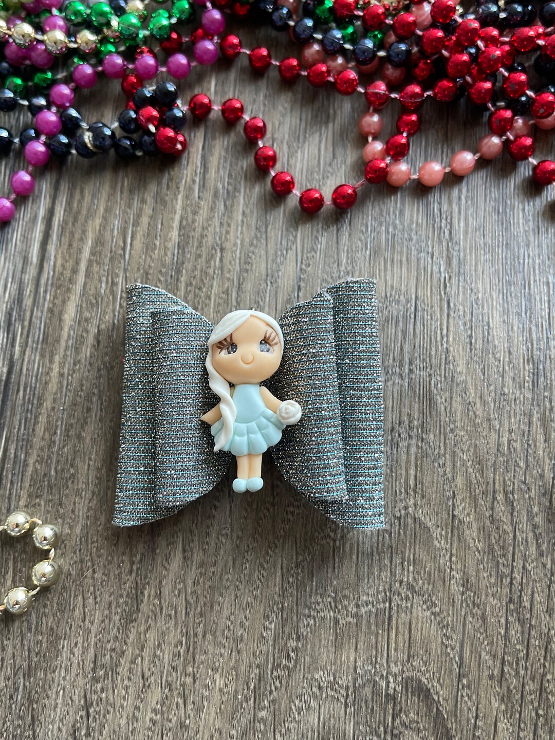 Frozen Bow / Elsa Bow / Porcelain Elsa Arch/ Frozen Porcelain Bow / - Etsy