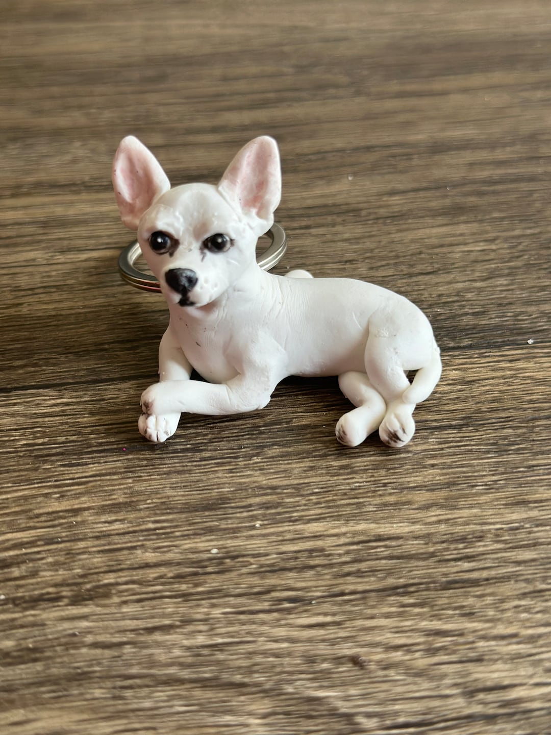 Chihuahua Dog Keychain / Realistic Chihuahua Keychain Gift for Dog ...