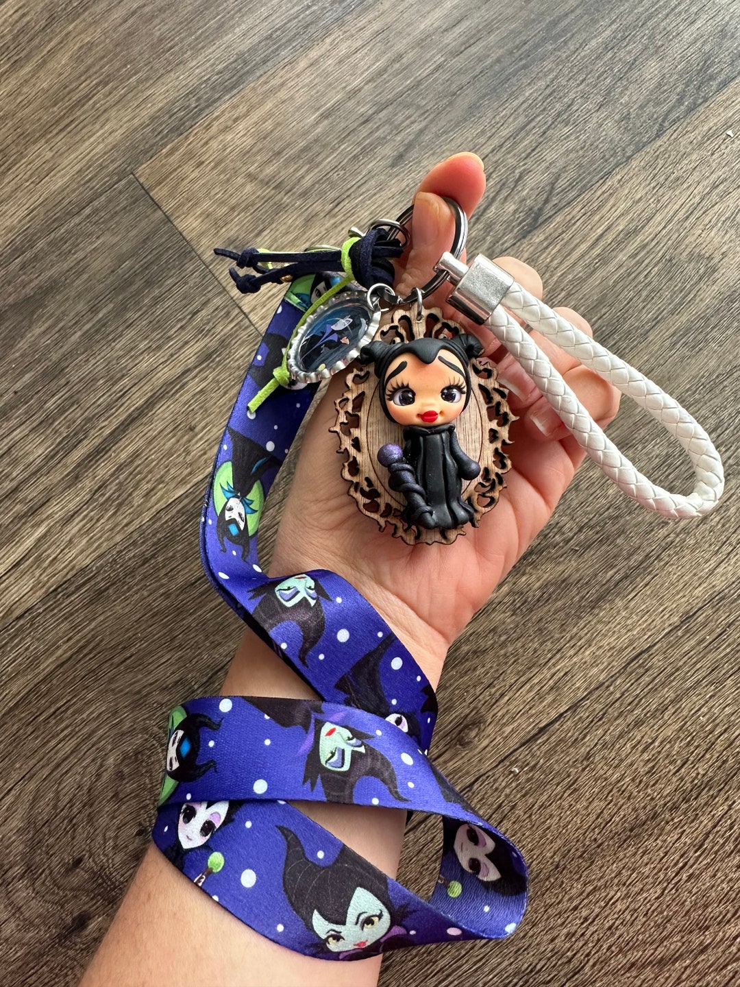 Keychain Handmade Porcelain / Porcelain - Etsy
