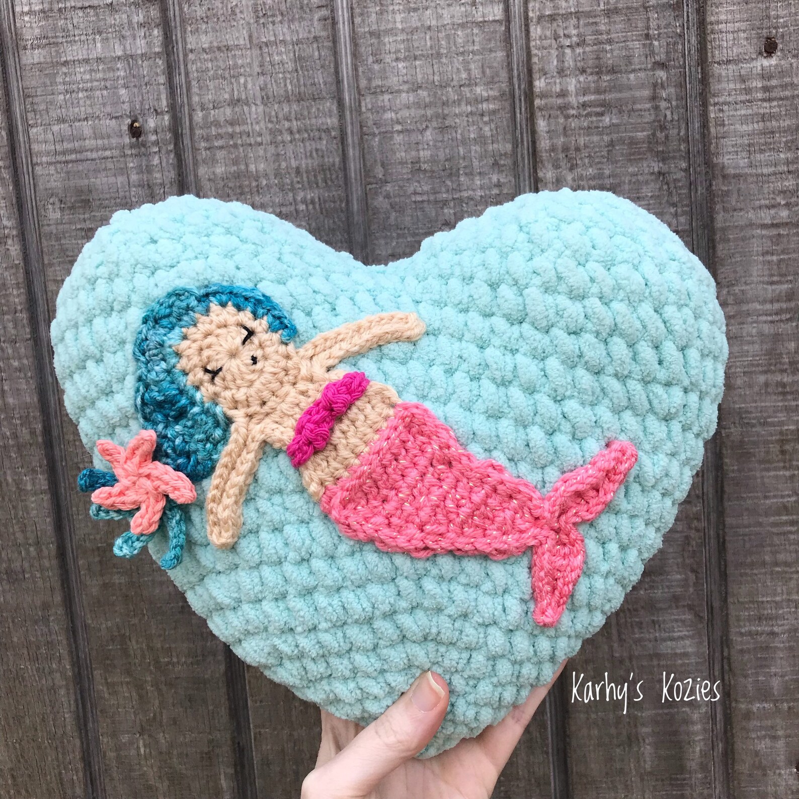 PDF PATTERN ONLY Crochet Mermaid Appliqué Pattern - Etsy