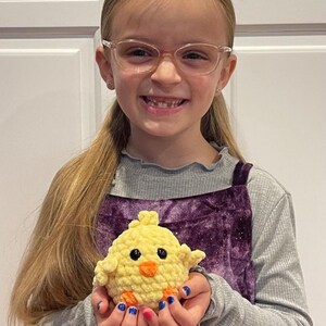 PDF PATTERN ONLY - Crochet Baby Chick Pattern: No Sew Easter Chicken - Etsy