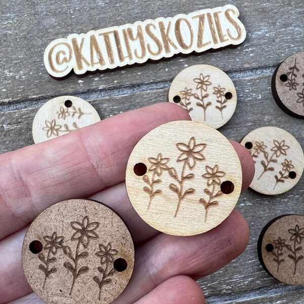 Laser Cut Button - Etsy