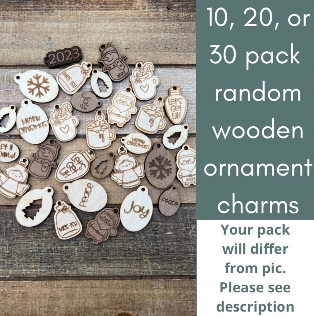 ORNAMENT Charm RTS Surprise Grab Bag / Christmas Ornament Charms - Etsy