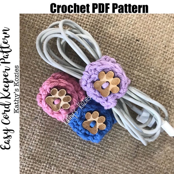 Cord Keeper Pattern - Etsy