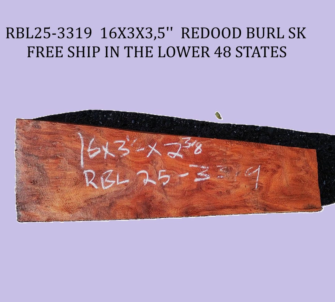 Redwood Burl Block | Turning Block | DIY | Craft Wood | RBL25-3319 - Etsy